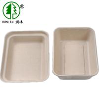China Disposable Bagasse Food Containers for sale