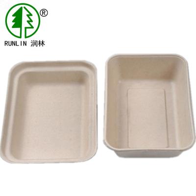 China Disposable Bagasse Food Containers for sale