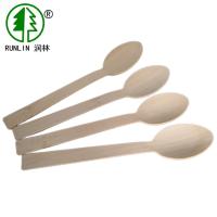 China 100 Natural 160mm Compostable Disposable Reusable Bamboo Cutlery Set Spoons for sale