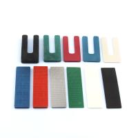China Lightweight Plastic Glazing Packers Shims Colorful Plastic Flat Packers for sale