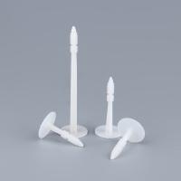 China 70MM X 8MM Wall Plugs White Insulation Fixing Wall Plugs For Plastic for sale