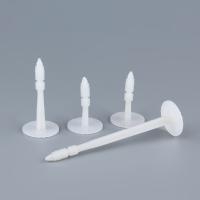 China 70MM X 8MM Wall Plugs White Insulation Fixing Wall Plugs For Plastic for sale