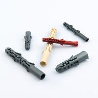 China Concrete Plastic Drywall Plugs For Screws Lightweight 6MM X 30MM for sale