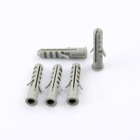 China 40mm X 8mm Wall Plugs And Screws Plastic Nylon Plugs For Concrete for sale