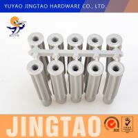 China Size 50MM X 10MM Plastic Wall Plugs Grey Color High Strength for sale