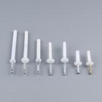 China OEM / ODM Plastic Nail In Anchors Nylon Nail Drive Anchor White for sale
