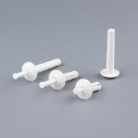 China Plastic White Wall Anchor Mushroom Head PVC Wall Plugs Pin ISO9001 for sale
