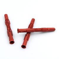 China Red Nylon Wall Anchor High Strength Nylon Frame Anchor 10MMX100MM for sale