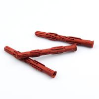 China Red Nylon Wall Anchor High Strength Nylon Frame Anchor 10MMX100MM for sale