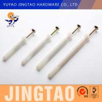 China OEM Nylon Concrete Drive Anchors Cylinder Head Nylon Hammer Fixings for sale