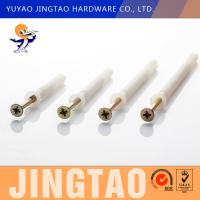 China OEM Nylon Concrete Drive Anchors Cylinder Head Nylon Hammer Fixings for sale