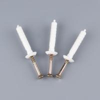 China PA Nylon Hammer Drive Pin Anchor Mushroom Head With Coloured Screw Nail for sale