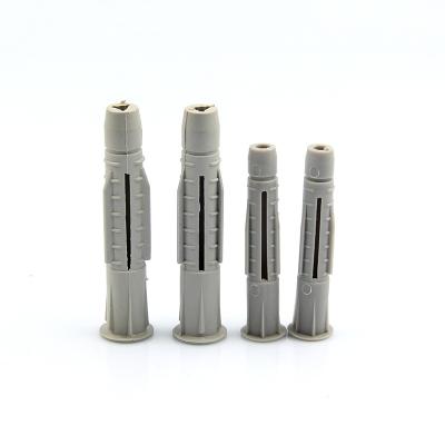 China PP Grey Plastic Wall Plugs Knot Expansion Nylon Anchor 10MM X 61MM for sale