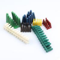 China 25MM X 6MM Plastic Wall Plugs Custom Color And High Strength for sale
