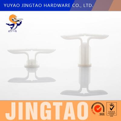 China OEM Nylon Butterfly Wall Plug White Color Poly Toggles Anchor for sale