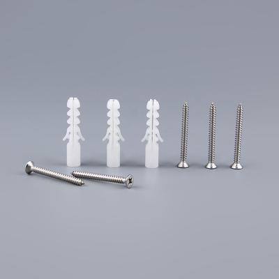 China Building Expanding Plastic Anchor 60mm X 12mm Wall Plugs PE Material for sale