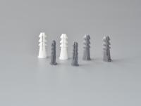 China OEM Brick / Concrete Screw Plugs Anchor Plastic Wall Plug PE Material for sale