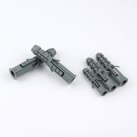 China Hollow Nylon Plastic Screw Plugs Colorful Expansion Anchor Wall Plug for sale