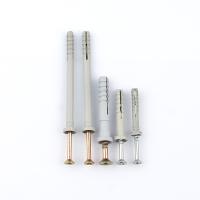 China Gray Nylon Hammer Drive Anchor Round Head Nylon Frame Fixings for sale