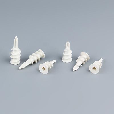 China White Plasterboard Plug Anchor Lightweight and High Strength for sale