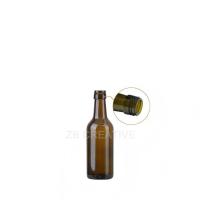 China 187ml Piccolo Bordeaux Glass Bottle Screw Top For Airline Wine 160g 1008S for sale
