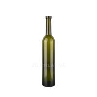China Heavy Weight Colored Empty Wine Bottles 500ml 17oz For Premium Wine 510g 1405C for sale