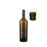 China Tapered Bordeaux Bulk Empty Wine Bottles 750ml Cork Closure Reserve 610g 1726K-7 for sale