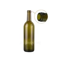 China 750ml Cork Finish Bordeaux Bottles 490g Mid-range Weight for Bulk Winery Supply (1733K-1) for sale
