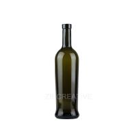 China Reserve Grade Bordeaux Glass Bottle Bar Top 750ml  Red Wine Glass Bottle 565g 1739C for sale