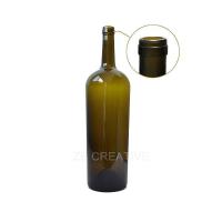 China 1500ml Tapered Magnum Green Bordeaux Wine Bottles Cork Closure Grand Reserve 920g 1937K-2A for sale