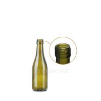 China 187ml Piccolo Slope Shoulder Burgundy Wine Bottles Screw Cap Single Serve 175g 2010S-1 for sale