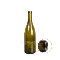China Classic Slope Shoulder Burgundy Glass Bottle Cork Closure 750ml Pinot Noir 560g 2709K-2 for sale