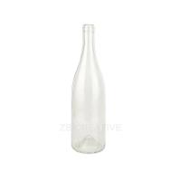 China 750ml Glass Burgundy Shaped Bottle Cork Top For Pinot Noir 500g 2709K-7B for sale