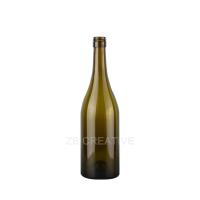 China 750ml Premium Slope Shoulder Burgundy Wine Bottle  Screw Top For Fine Wine 525g 2709S-2 for sale