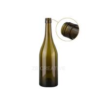 China Premium Slope Shoulder Burgundy Wine Bottle Screw Cap 750ml Fine Wine 525g 2709S-2 for sale