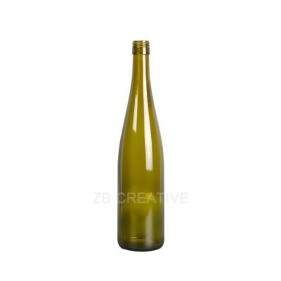 China Slender Rhine Custom Wine Bottles Screw Top For Riesling 750ml  435g 5716S-5 for sale