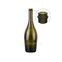 China 750ml Champagne Glass Bottles Sparkling Wine Champagne Neck 700g 3736P for sale