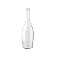 China 750ml Champagne Glass Bottles Sparkling Wine Champagne Neck 700g 3736P for sale