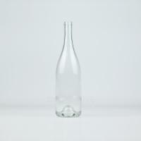 China Flint 750ml Liquor Bottles Wholesale Cork Top For Brandy 520g CY-894 for sale