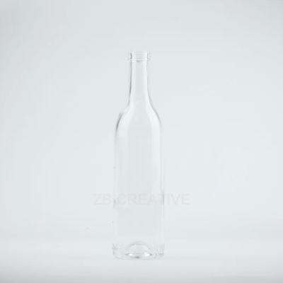 China 500ml Flint Liquor Custom Vodka Bottle Bar Top 420g OEM ODM Services CY-778 for sale