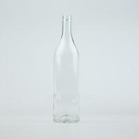 China 700ml Crystal White Liquor Bottle Cork Top For Vodka 525g CY-832 for sale