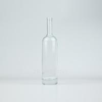 China Crystal White Liquor Glass Vodka Bottle Cork Top 795g 750ml CY-879 for sale