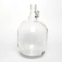 China 3000ml  Custom Vodka Bottle Gallon Glass Bottle Screw Top For Alcohol Container 1280g CY3000-1447B for sale