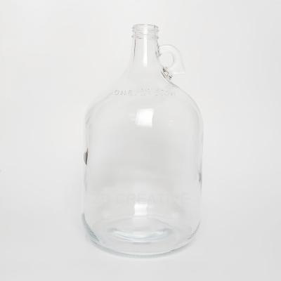 China 4000ml High White Gallon Liquor Bottle Screw Top For Vodka 1300g CY4000-1448A for sale