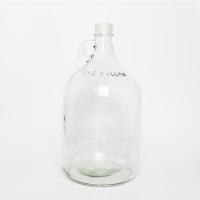 China 4000ml Flint Glass Gallon Vodka Bottle Screw Top For Alcohol Container 1300g CY4000-1448B for sale