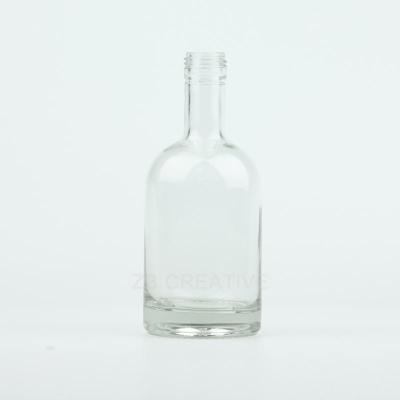 China Screw Top 375 Ml Liquor Bottle For Gin 420g Glass Alcohol Bottles CY-758 for sale