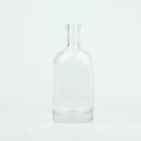 China 500ml High White Liquor Bottle Cork Top For Gin 580g CY-759 for sale