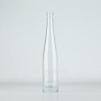 China 365ml Crystal White Liquor Bottle Screw Top For Tequila 480g CY-770 for sale