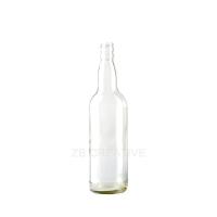 China 700ml Flint Tequila Glass Bottles Screw Top For Liquor 480g CY-830 for sale
