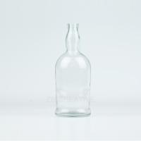 China 750ml Flint Liquor Tequila Glass Bottle Cork Top For 520g CY-864 for sale